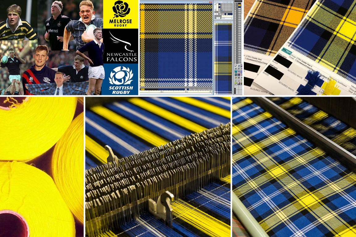 Former student weaves her magic for Doddie’s Tartan | Borders College
